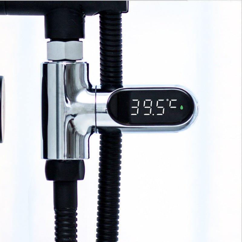 Self-Powered, 360° Rotatable LED Screen | Shower Thermometer – Normanharvey