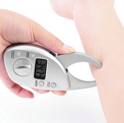 Portable Digital Caliper: Accurate Body Fat Measurement Tool with LCD ...